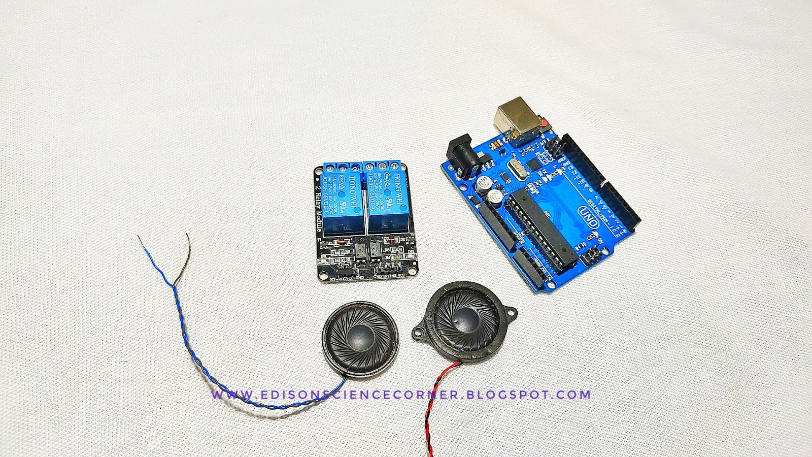 EDISON SCIENCE CORNER: music with relay and arduino