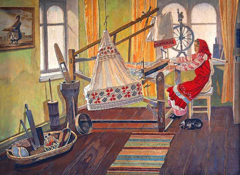 TRAMA E ORDITO il blog della moda: Tessitrici e Tessitori nell'arte dal ...