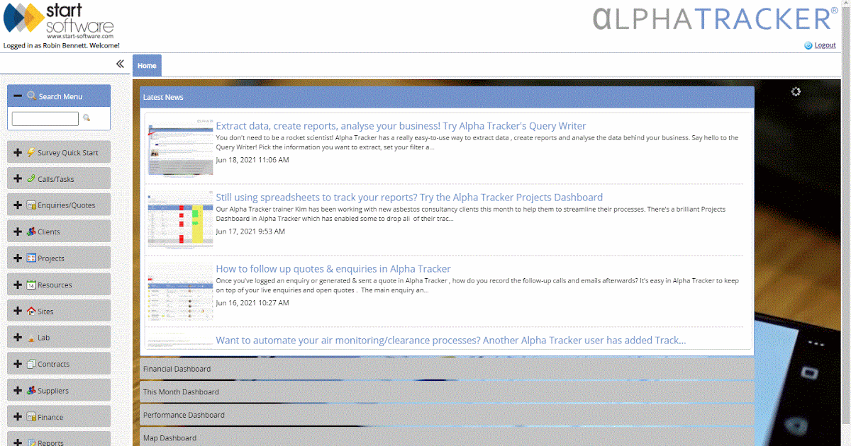Alpha Tracker Release 35.1 is now available