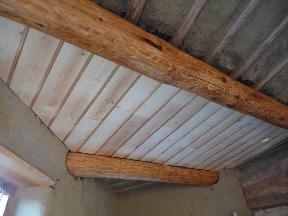 Ons nieuwe ECO-huis!: Schroten op het plafond