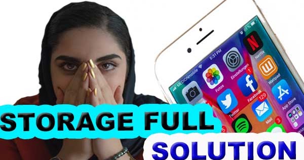 Storage Running Out | storage problem How do I fix full