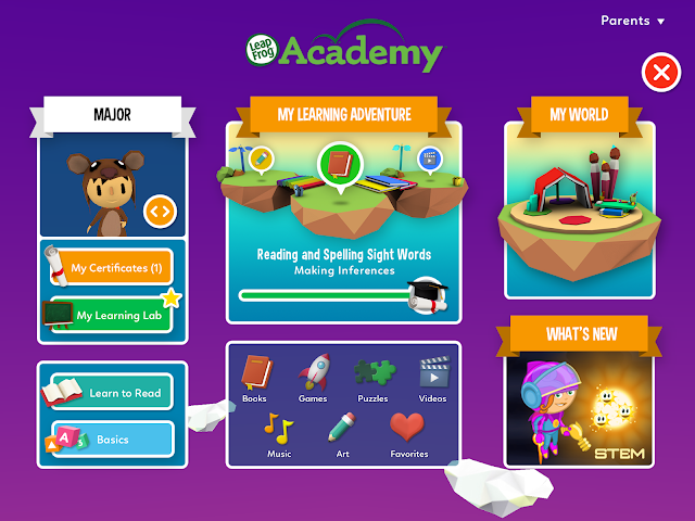 A Stable Beginning: LeapFrog Academy®: the best learning apps for kids ...