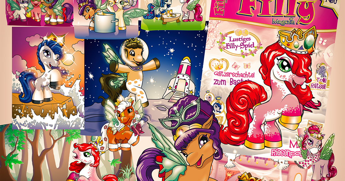 Filly Princess, Glückskeksbande und andere Projekte für Kids