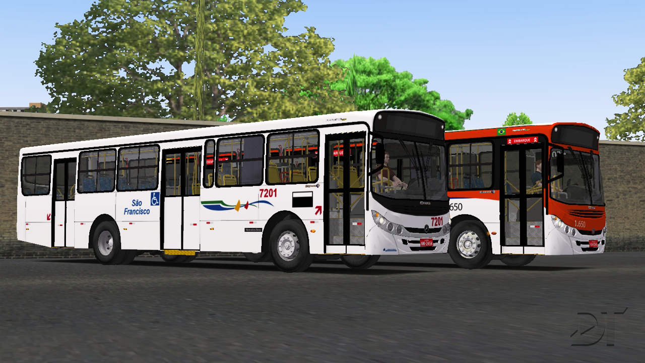 OMSI 2 - Caio Apache VIP II SC MB e VW - Ônibus, mapas e outros Mods ...
