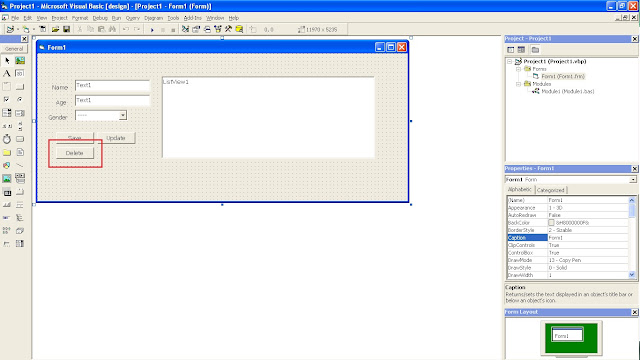 { DEVELOPER }: Visual Basic 6.0 part 5 - Deleting Data