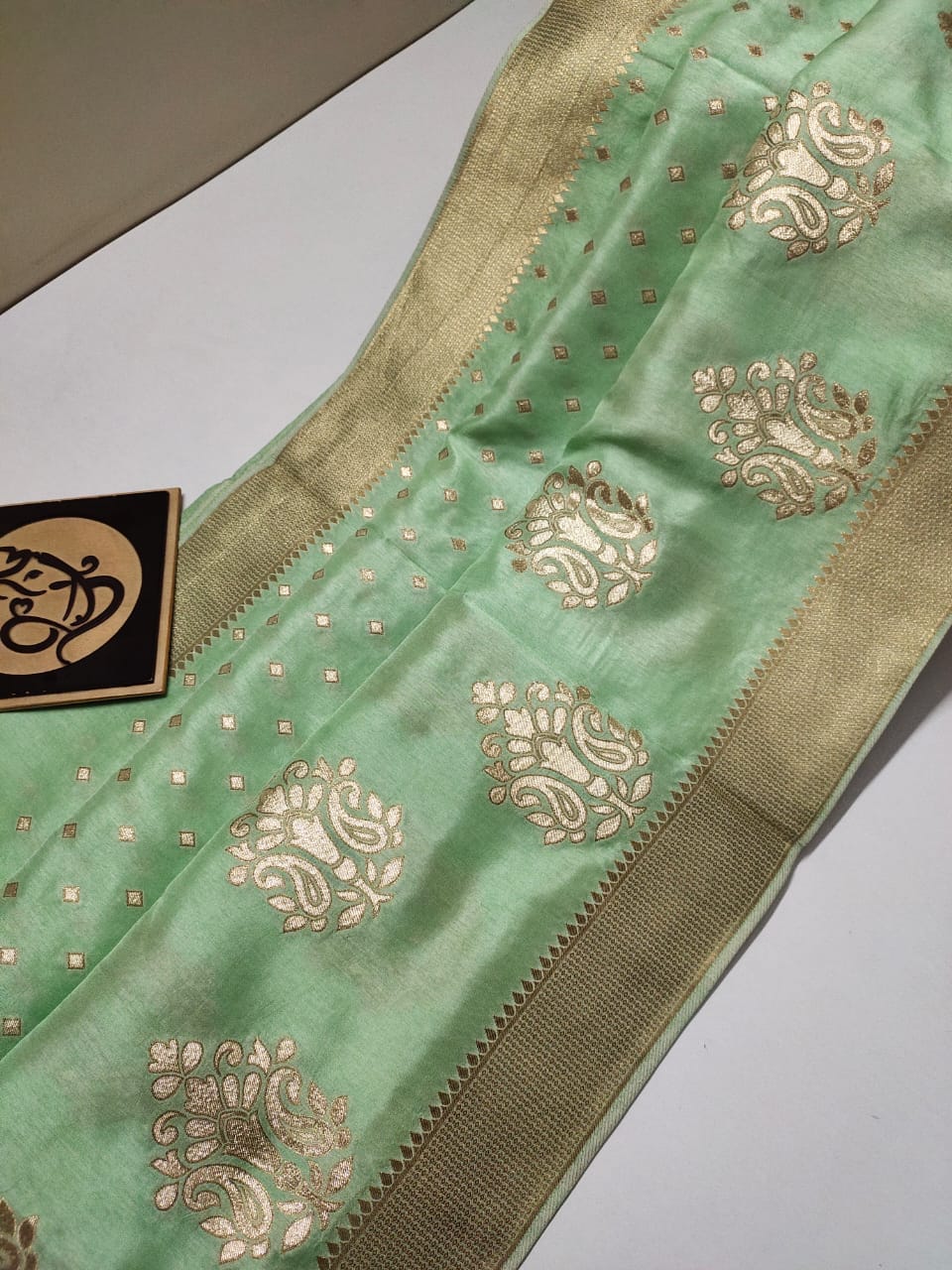 Banars Moonga Silk Work Sarees