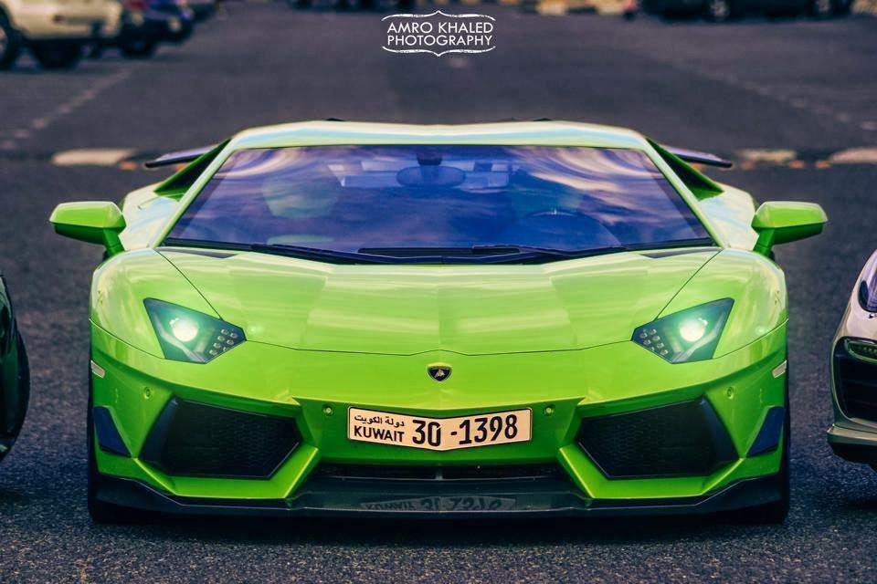 Lamborghini Aventador DMC on PUR Wheels in Kuwait