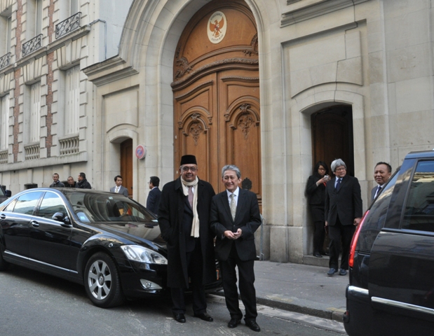 Rute menuju KBRI Paris | Tridiyanti's