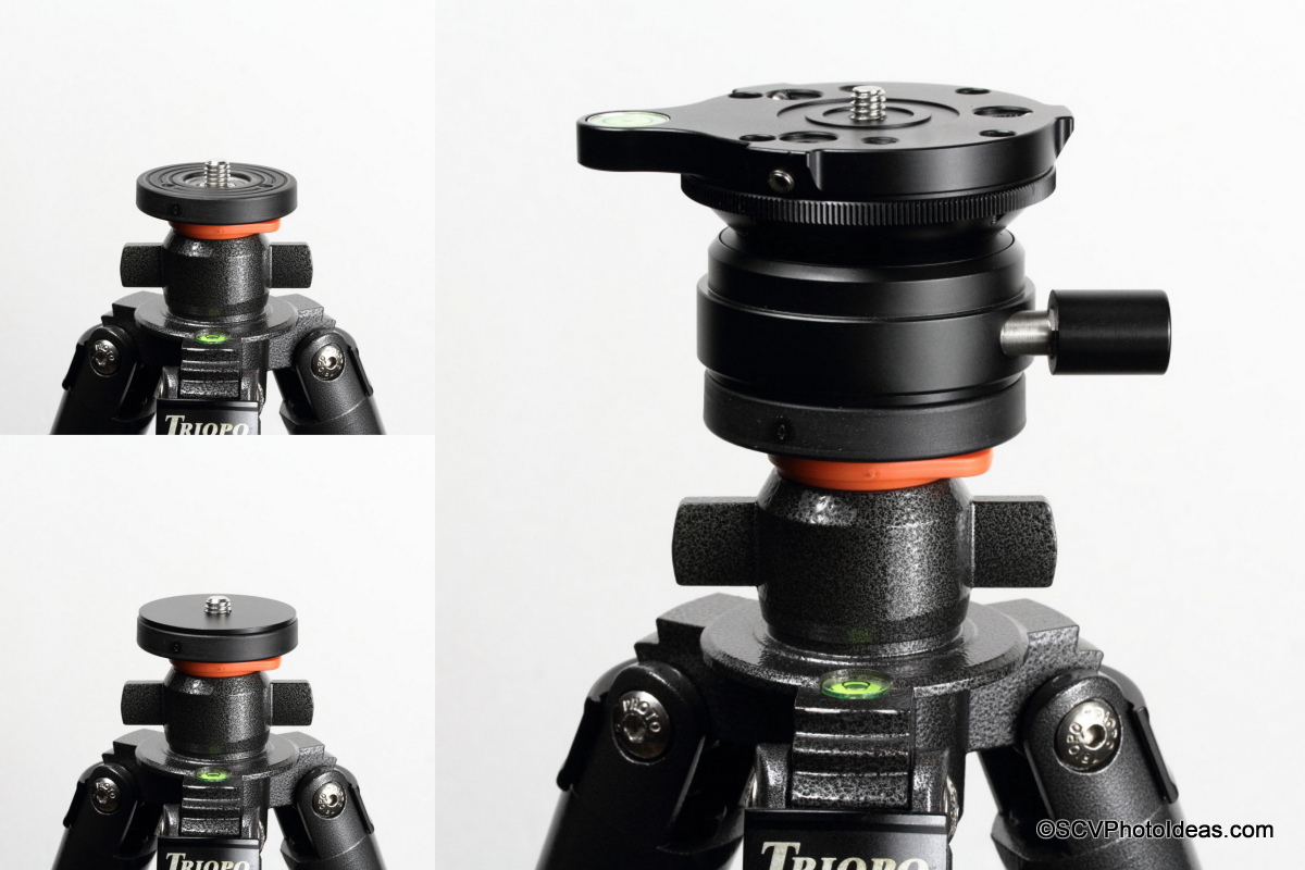S.C.V. Photography Ideas: Accessory Tripod Mounting Spacers from Sunwayfoto