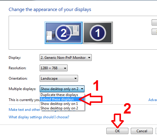 Cara Setting 2 Monitor PC untuk gaming - AFANDI PRO
