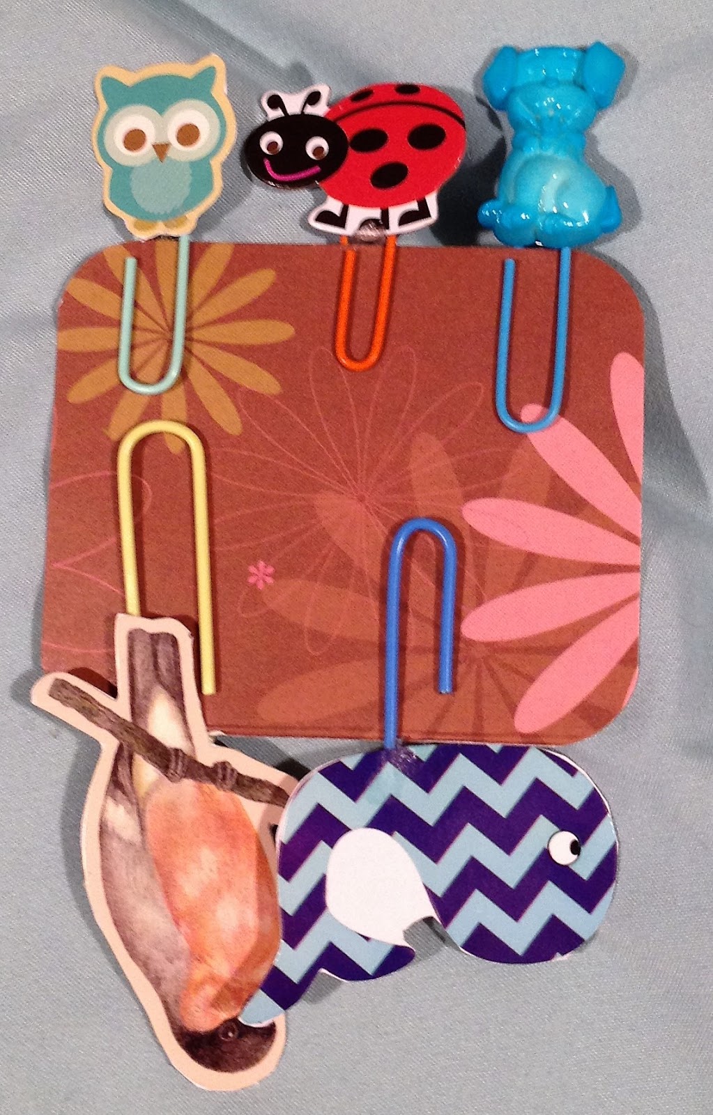 The Frog Palace: Animal Paper clips