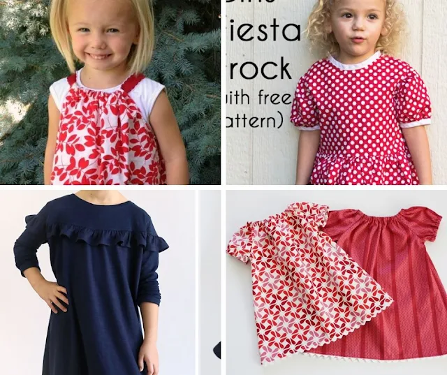 30+ Cute and Free Girls Dress Patterns | Sew Simple Home