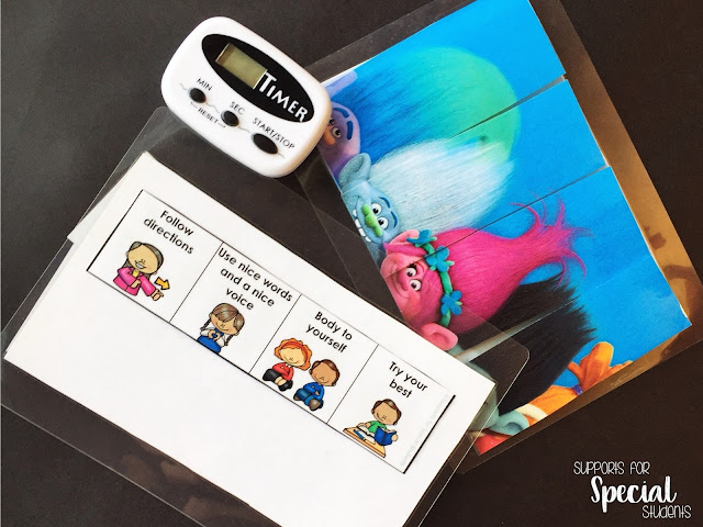 How to Create an Easy Token Board to Motivate Students - Supports for ...