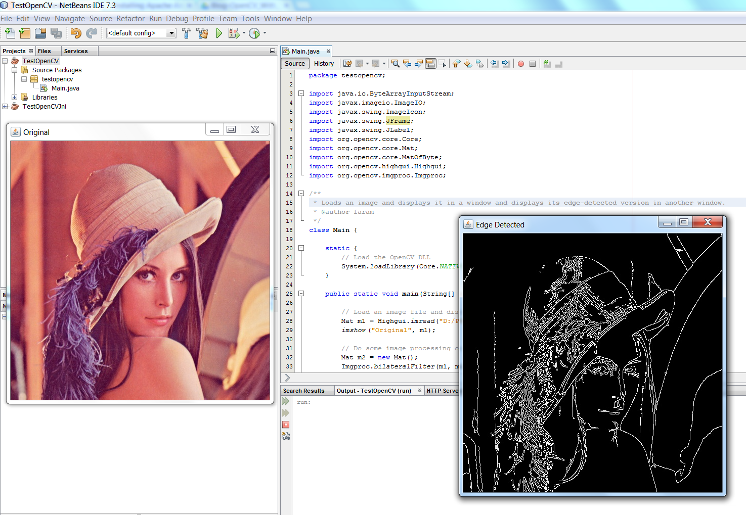 Faram's Website: Building and Running OpenCV 2.4.8 with Java on Windows 7