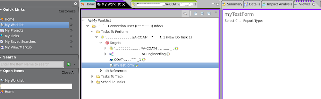 Teamcenter Open Gate: Teamcenter WorkFlow : Create form and attach to ...