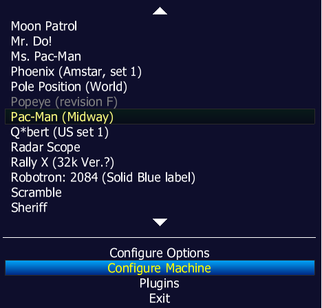 Joystick Mapping in MAME