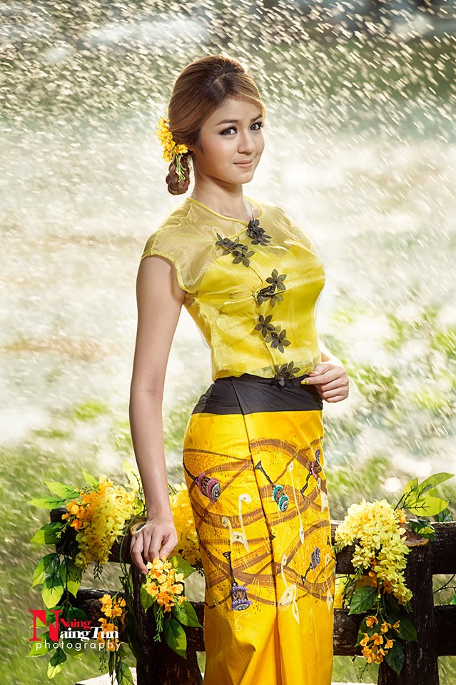 May Su Maung - Thingyan Costume Fashion