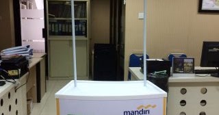 Booth Event Desk Mandiri ~ Print Corner