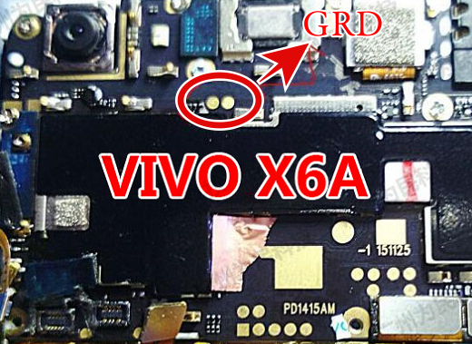 VIVO X6A PD1415AM TEST POINT - TEMBEL PANCI