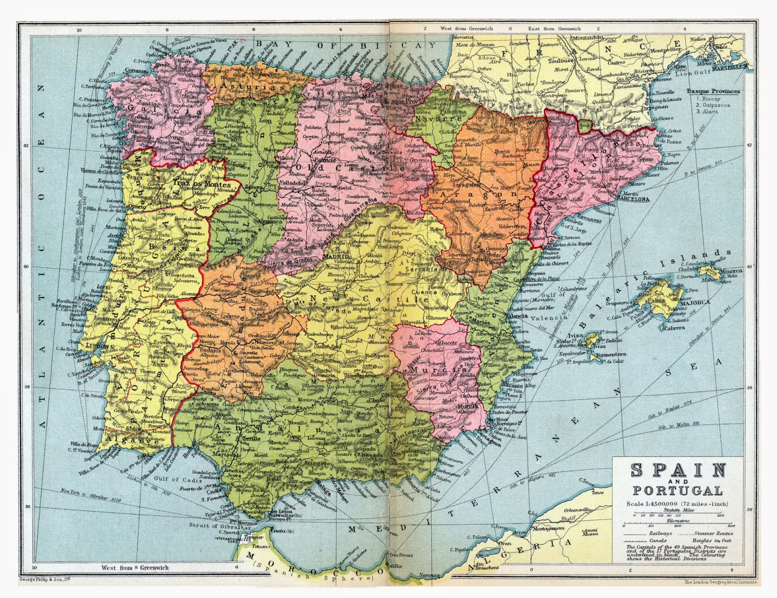 Area Patriniani: Mapas de Castilla IX