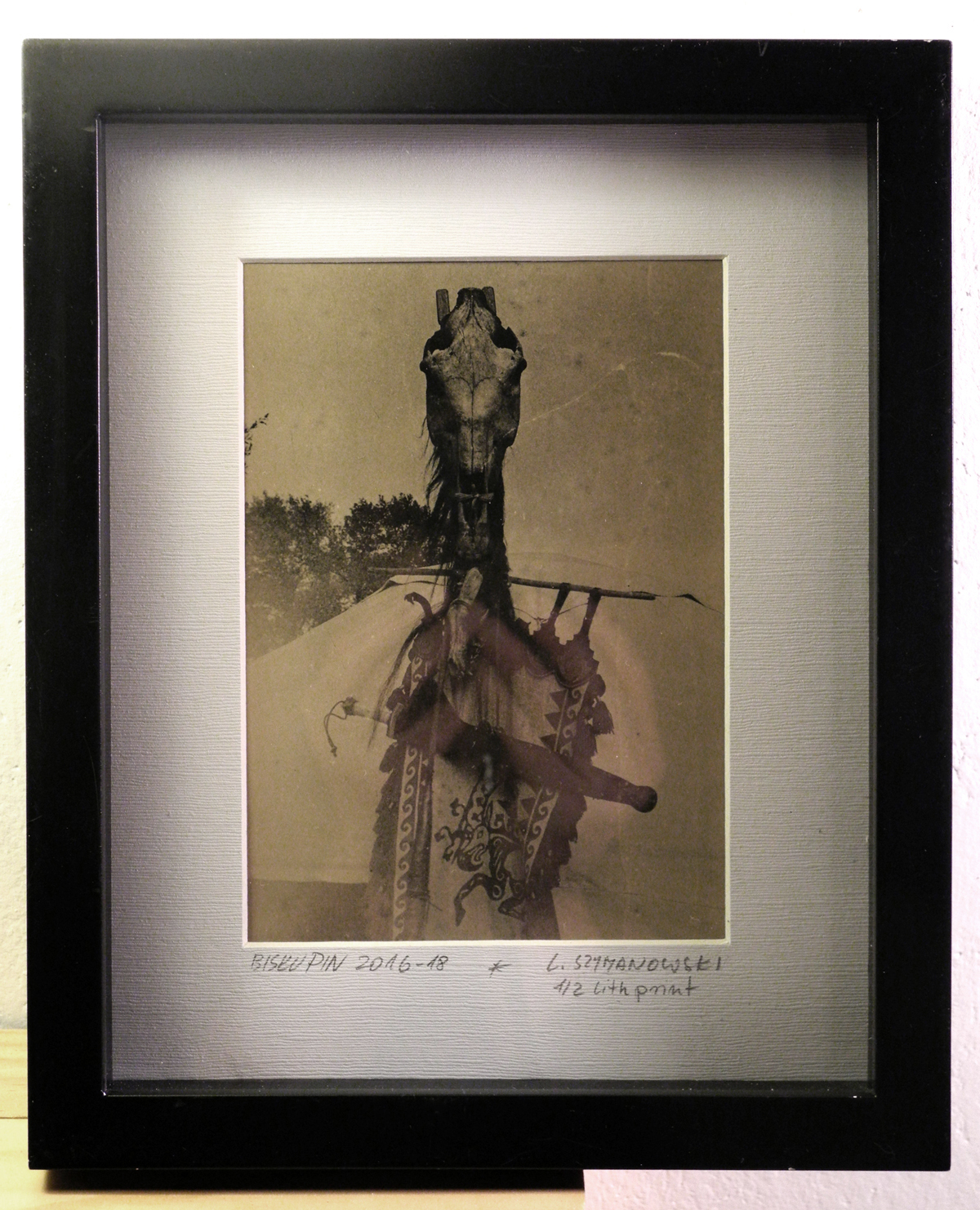 PHOTODOCUMENT & pinhole: Lith print - moja walka (3)