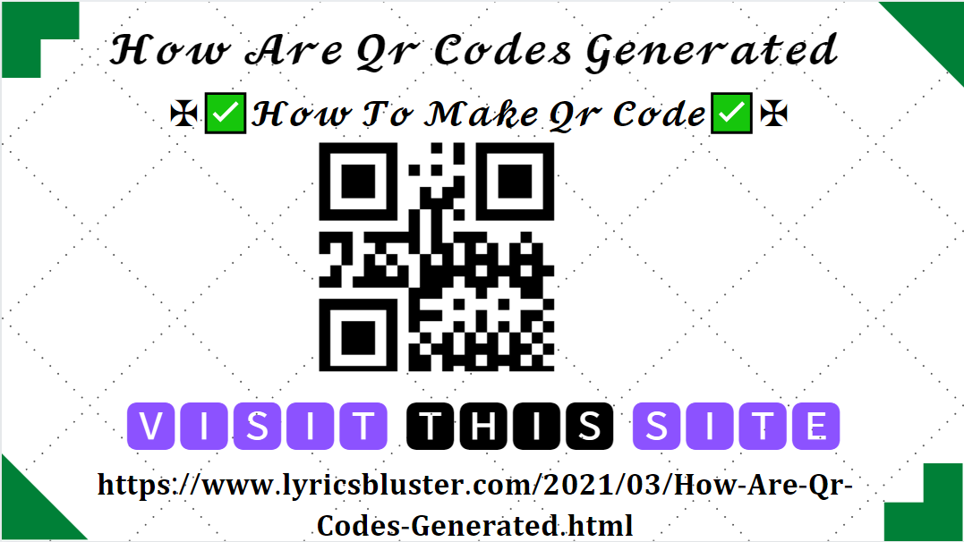 How Are Qr Codes Generated