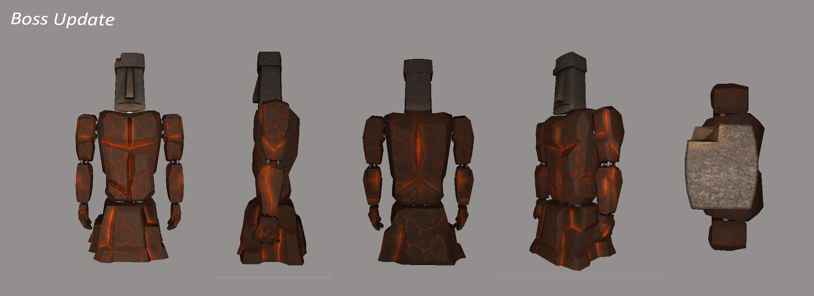 Applied Game Art Production : Boss Full Texture