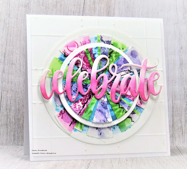 Snippets: Multicoloured Celebrate