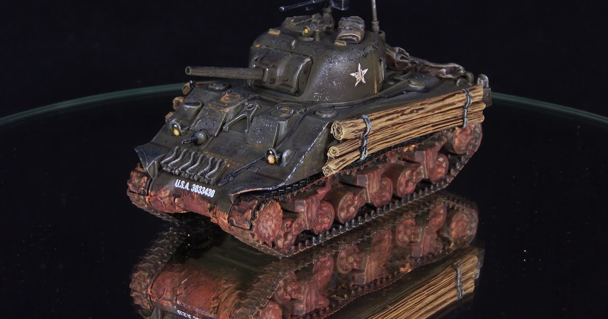 Miniature Painting Studio: Two Bolt Action USA M4 Sherman medium tank ...