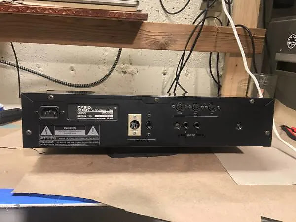 MATRIXSYNTH: Casio VZ-10M Rackmount Phase Distortion Synthesizer
