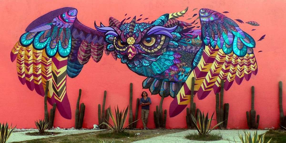 Le muraliste FARID RUEDA