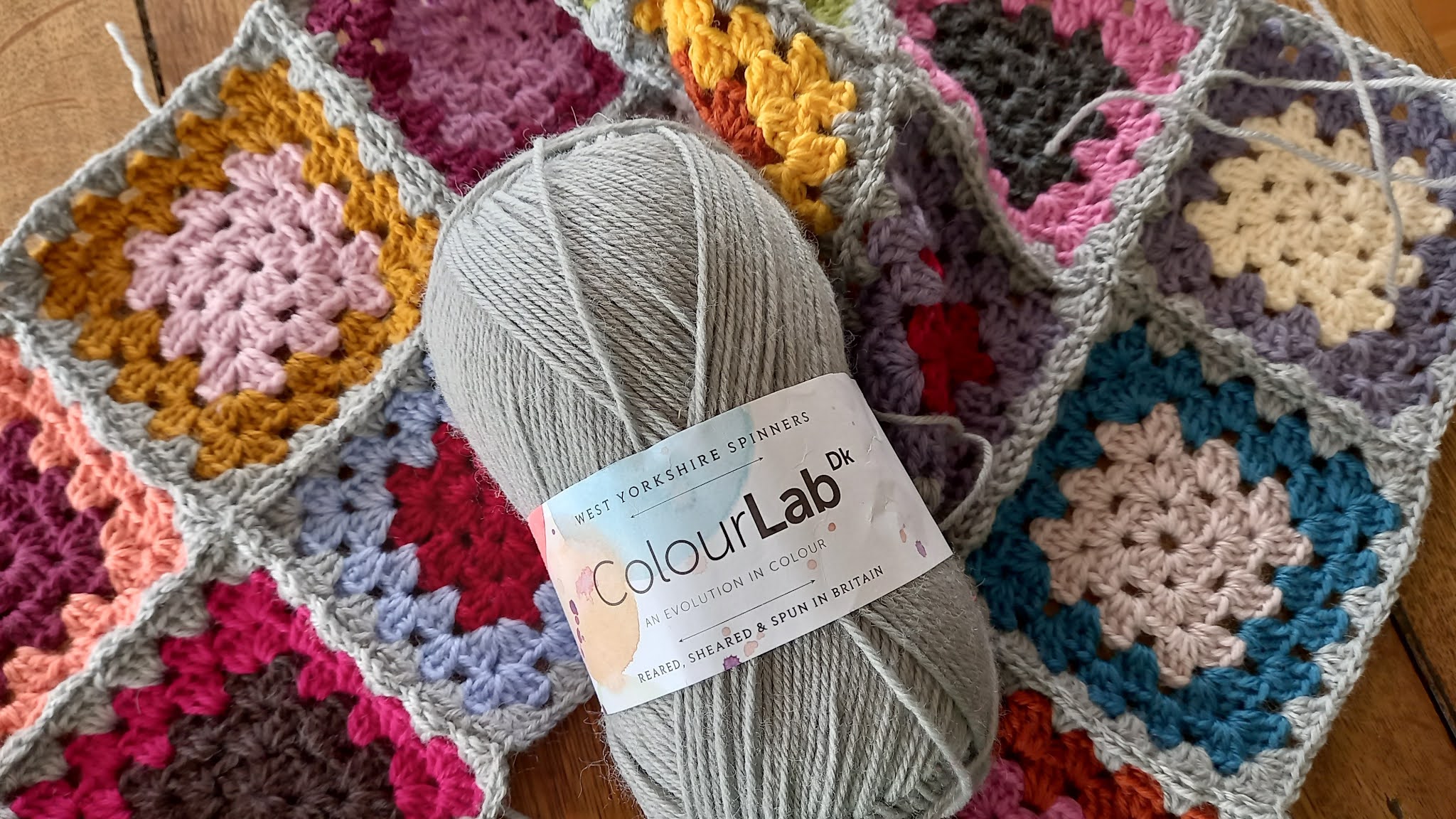 Three Stories High: All done #34 Colour Lab Yarn