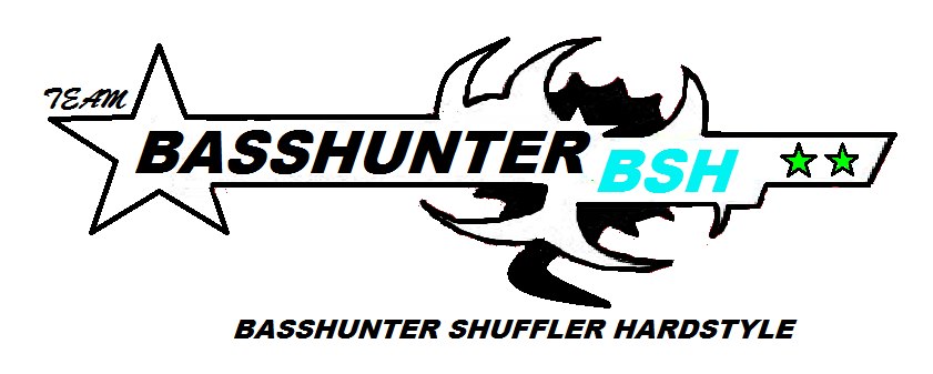 SHUFFLE SELAMANYA: LOGO BSH:-basshunter shuffler hardstyle