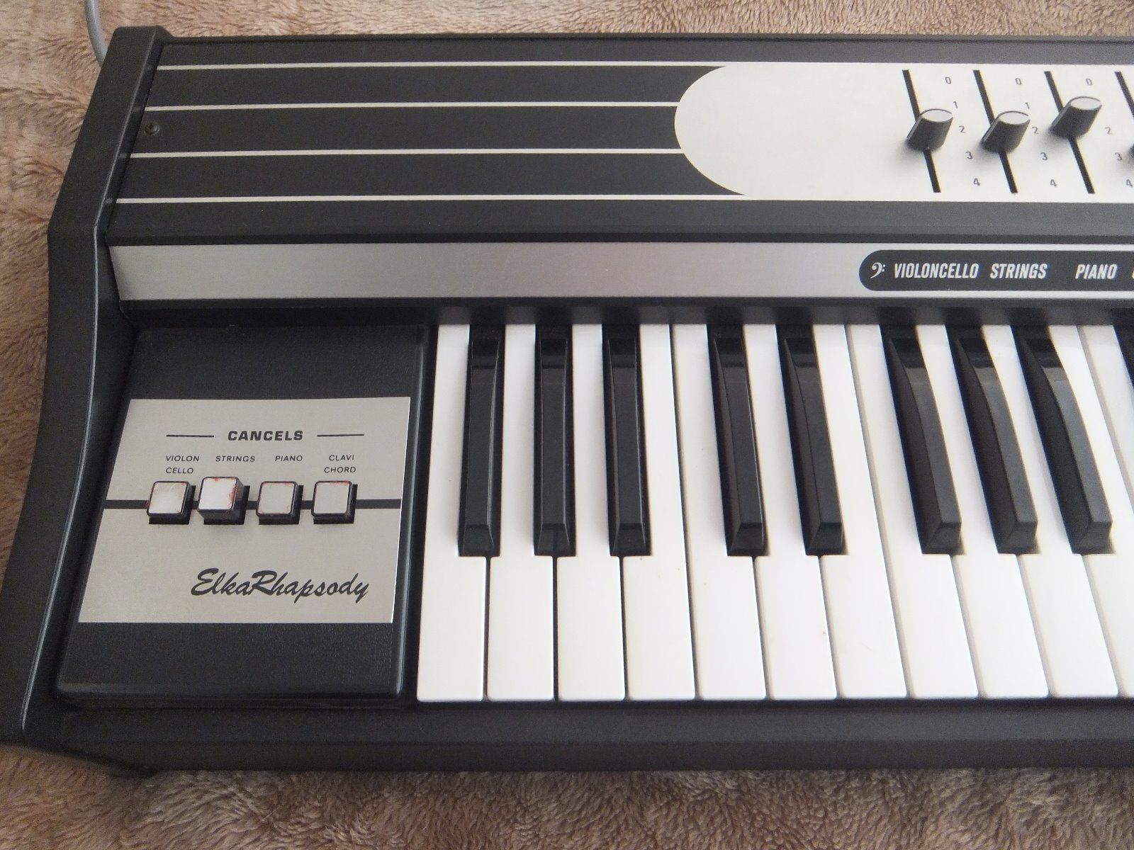 MATRIXSYNTH: Elka Rhapsody Vintage String Synth