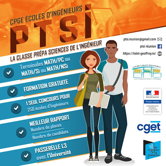 CPGE Prépa Réunion PTSI: 2021