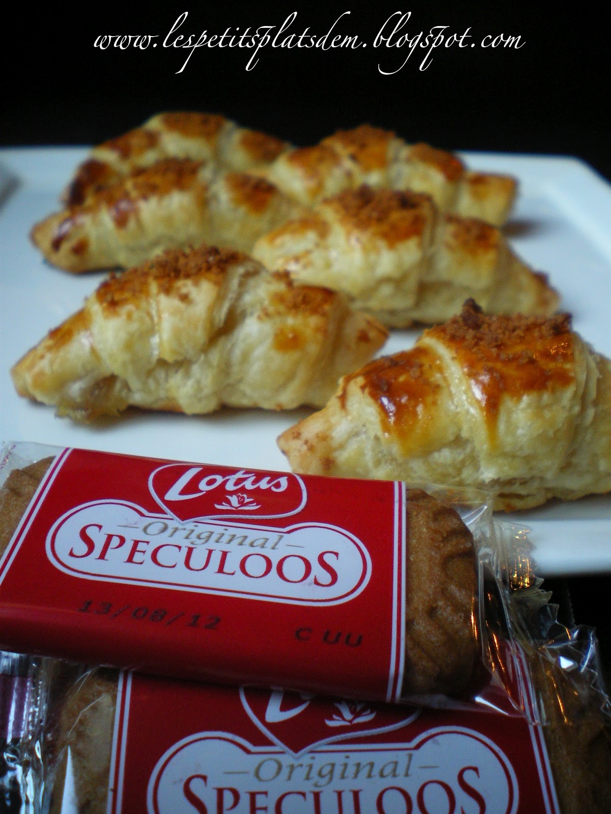LeS PeTiTs PlAtS D'EmA: Mini-croissant citron/Speculoos