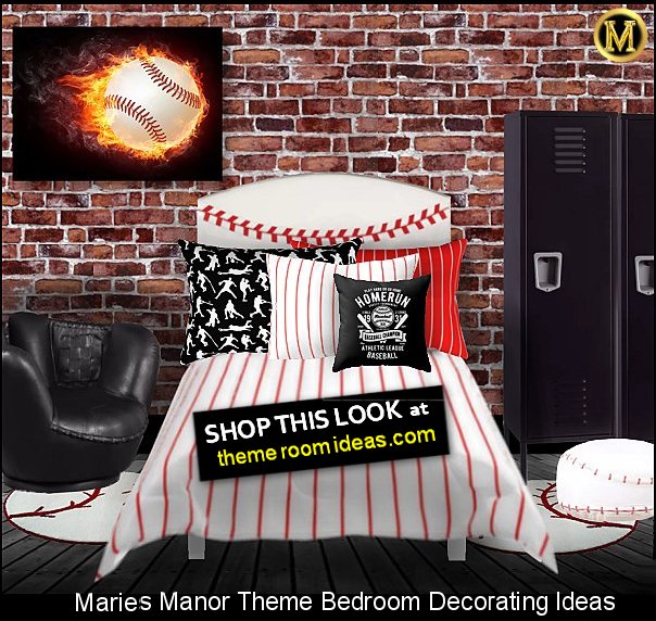 Decorating theme bedrooms - Maries Manor: baseball bedroom ideas ...