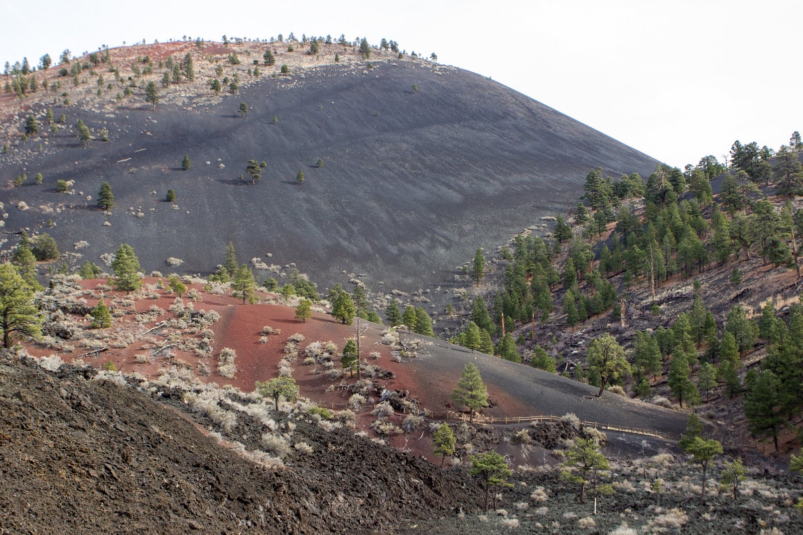 Walking on Lava Flows of Sunset Crater Volcano - Explore the World with ...