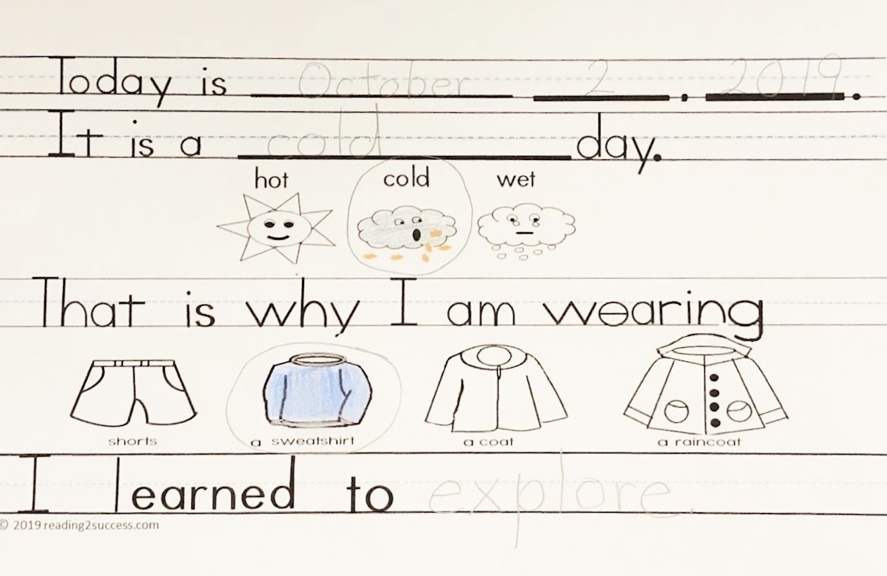 Reading2success: Great Way to Introduce Journal Writing - 4 Weeks of ...