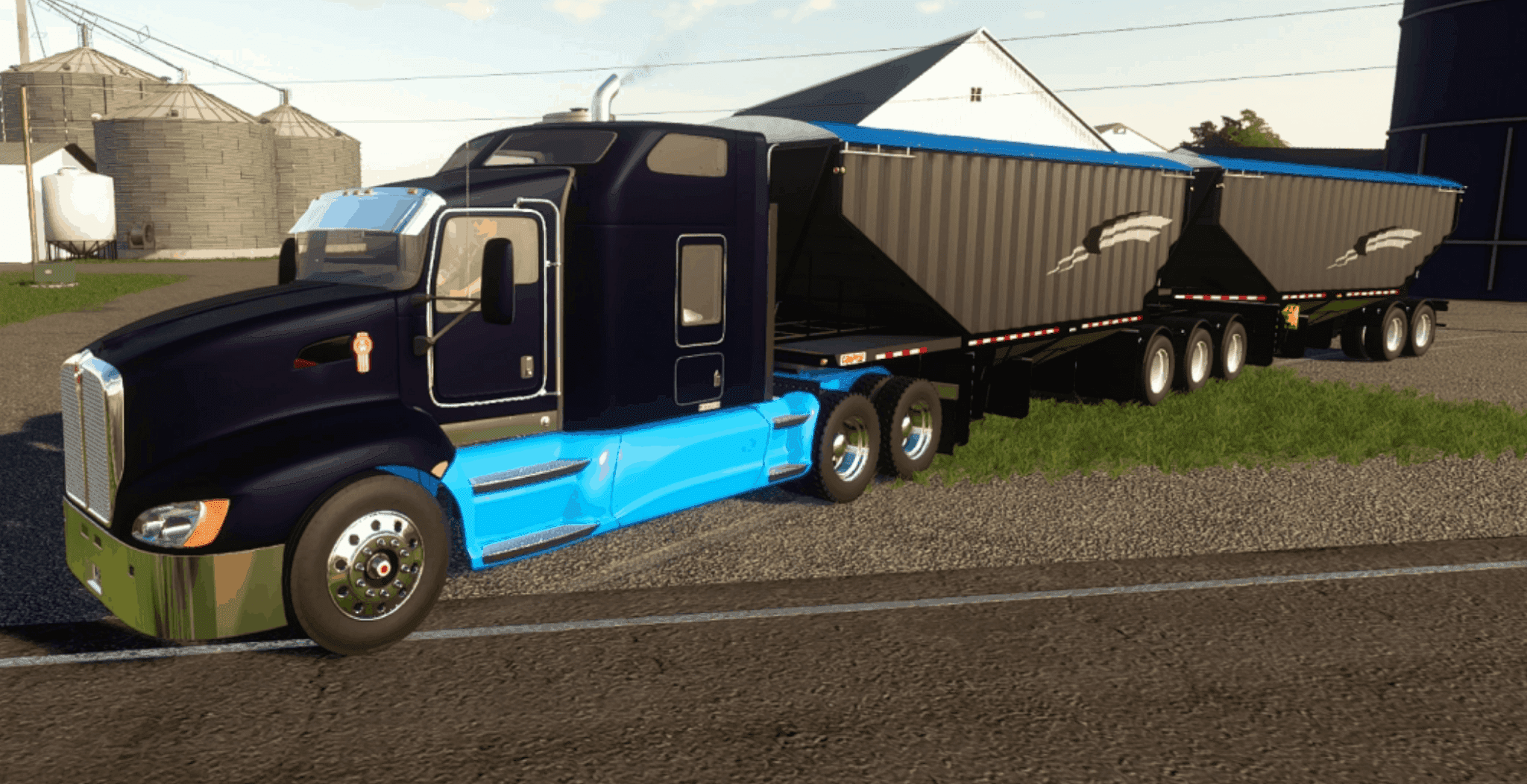 FS19 Doepker Legacy Super B-Train v1.0 - FS 19 & 22 USA Mods Collection