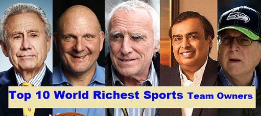 10 World Richest Sports Team Owners 2019, Ambani Top list - SportsHistori
