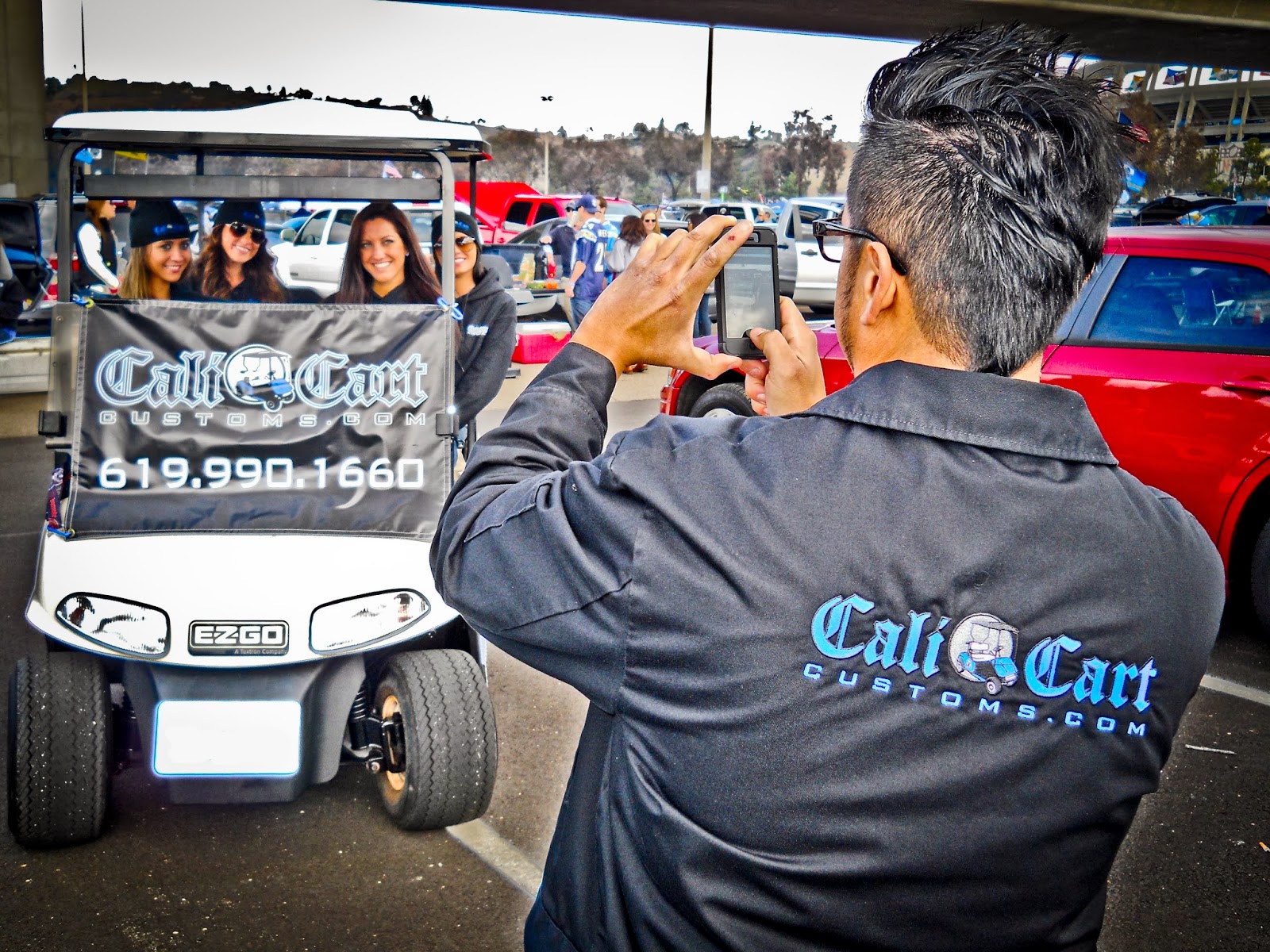 Cali Cart Customs: Chargers - Raiders Promo