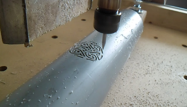 Engraving Curved Surfaces