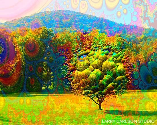 Terra Incognita: The Psychedelic Digital Dimensions of Larry Carlson
