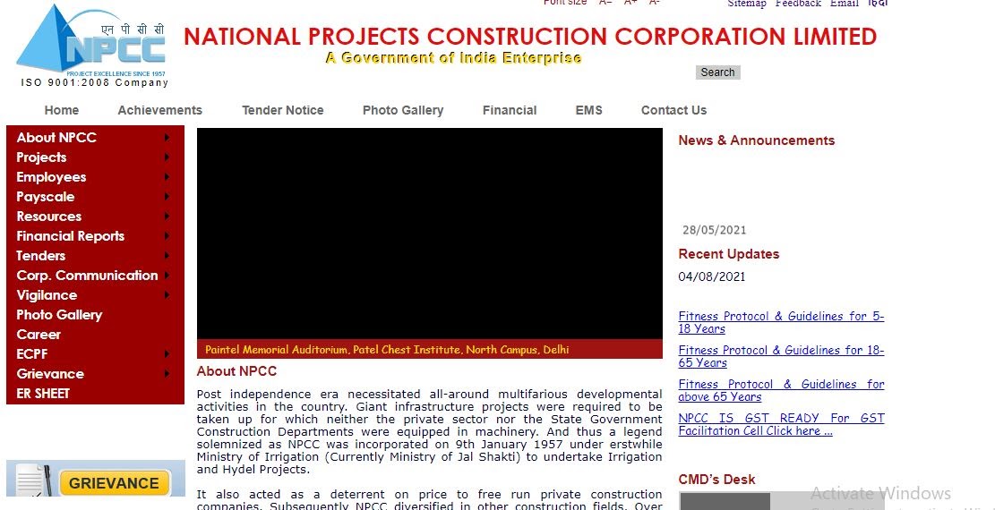 Apply NPCC Walk-in-Interview 2021 | Site Engineers | B. Tech |Civil ...