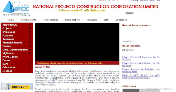 Apply NPCC Walk-in-Interview 2021 | Site Engineers | B. Tech |Civil ...