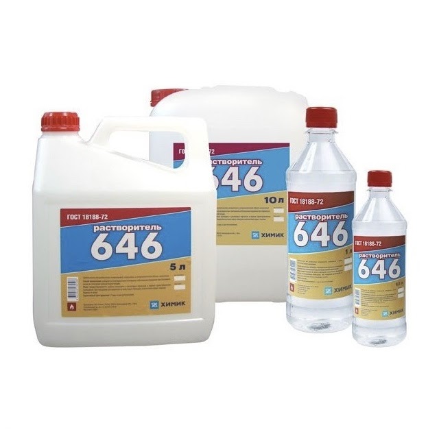 Сантехник ...: Растворитель 646 — технические характеристики