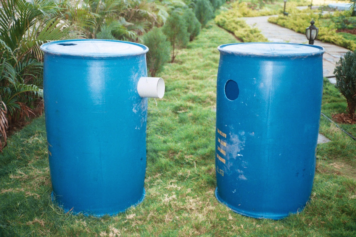 RainManSpeaks from Bangalore: Plastic Barrel system to safeguard the ...
