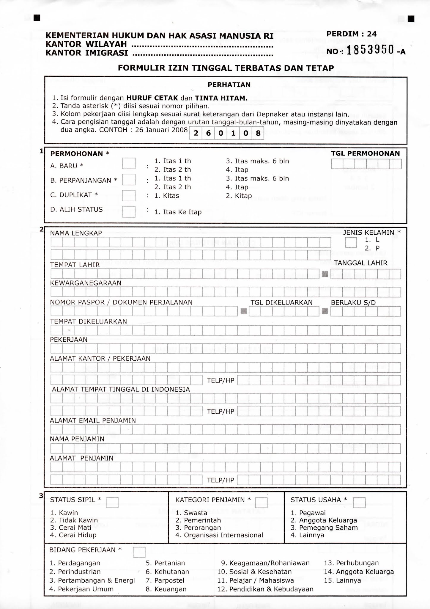 my thoughts, my experiences, my life, my journey..: ITAP Izin Tinggal ...