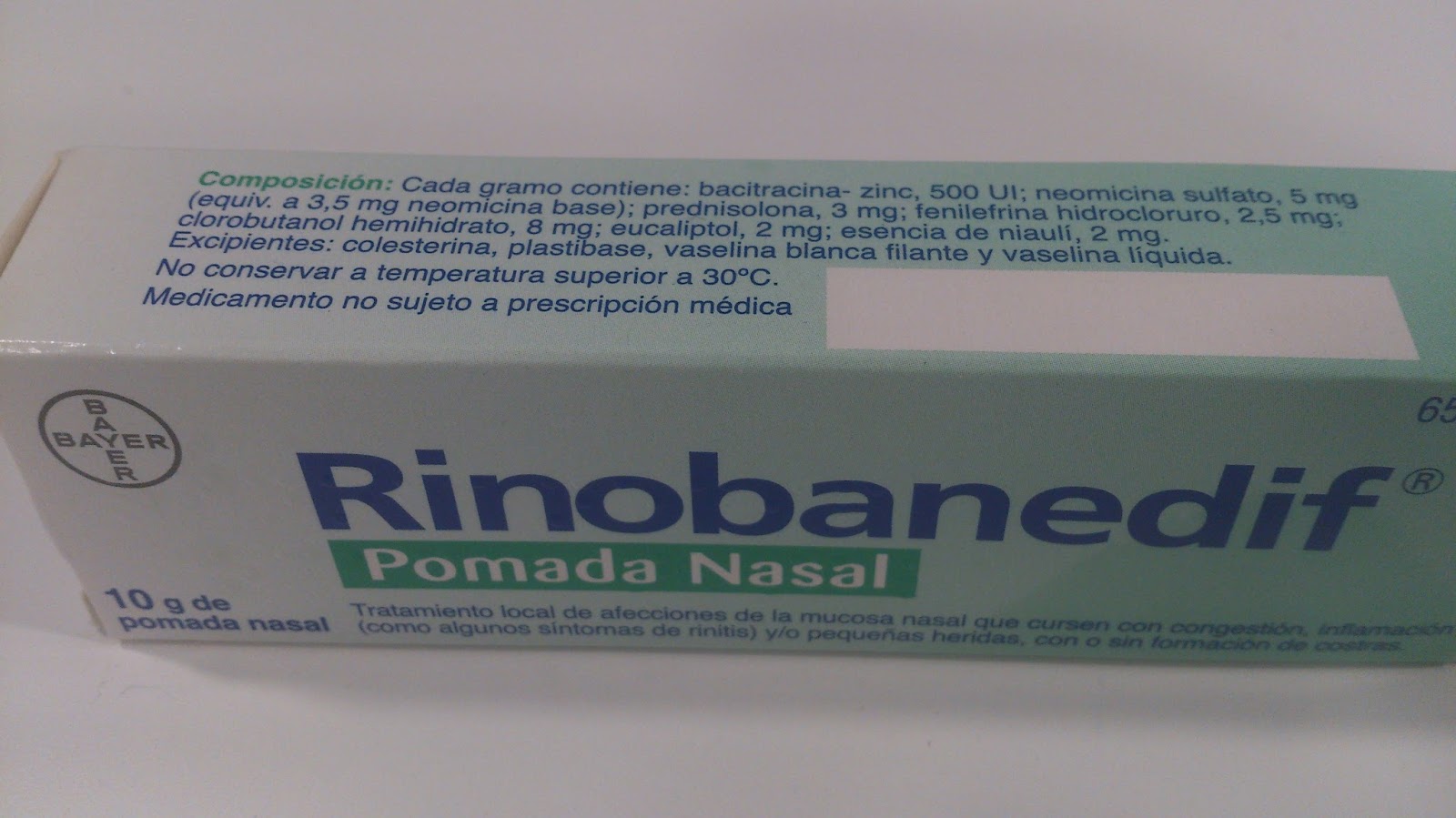 Лекарства в Испании.: RINOBANEDIF